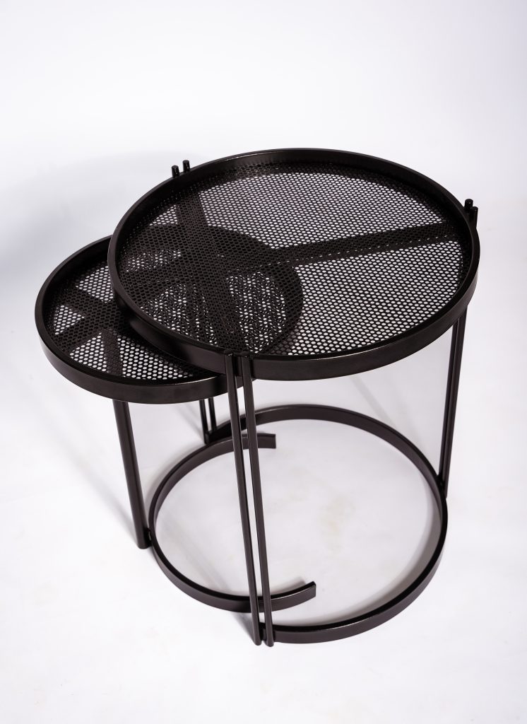 Mesh Craft Stackable Side Tables – Design by 'Samar Ladhubhai'